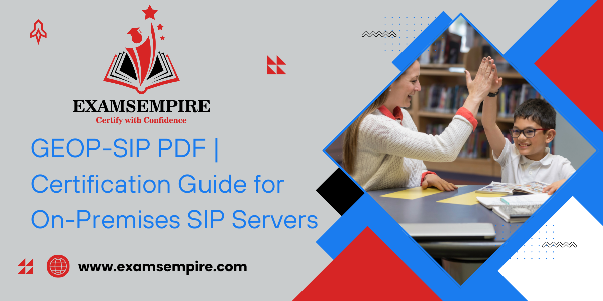 GEOP-SIP PDF | Guide for On-Premises SIP Servers